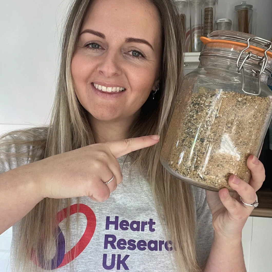 Fibre Seed Sprinkle - Heart Research UK